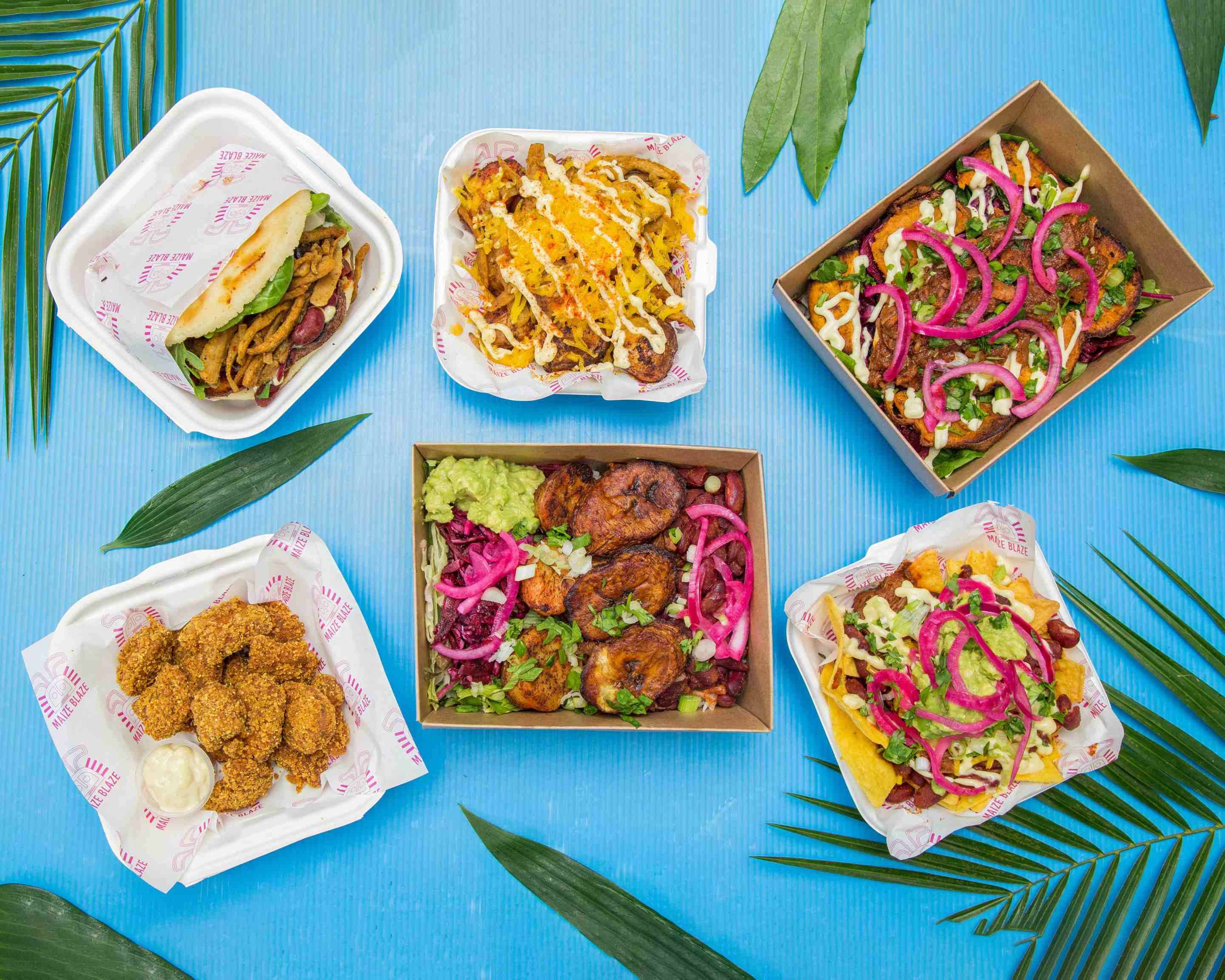 Maize Blaze – Vegan Club Menu - Takeaway in London | Delivery Menu ...