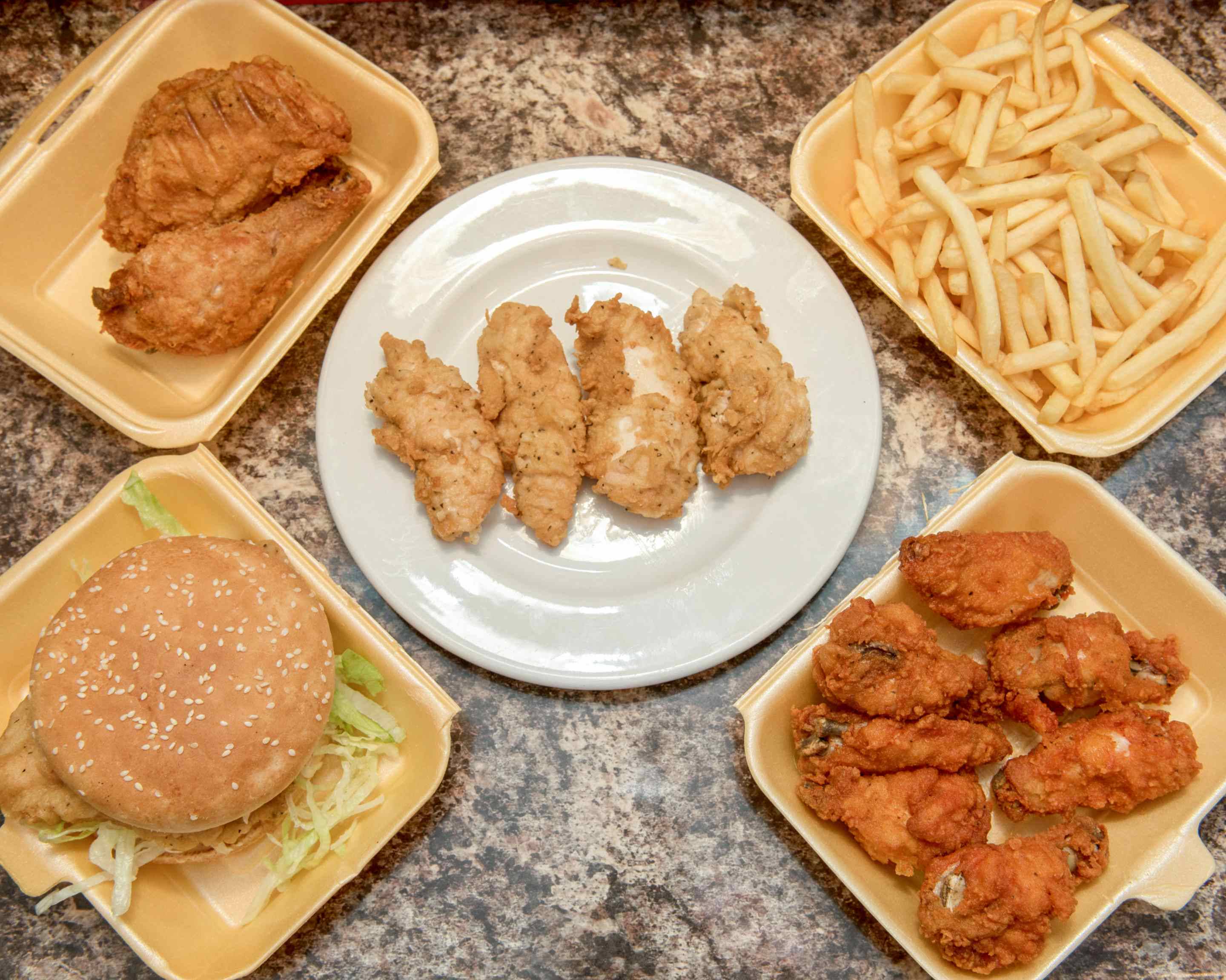 Broadway Fried Chicken and Pizza Menu - Takeaway in Loughton | Delivery ...
